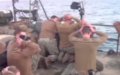This Video Shows The Moment Us Navy Sailors Were Captured By Iran