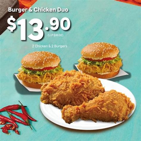 13 Jul 2021 Onward Popeyes Burger And Chicken Combo Promotion Sg