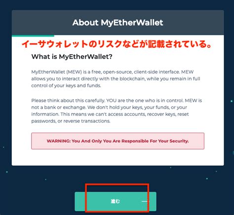 新マイイーサウォレット（myether Wallet）の作り方（登録方法）について｜暗号資産（仮想通貨）の将来の可能性〜初心者からの運用方法