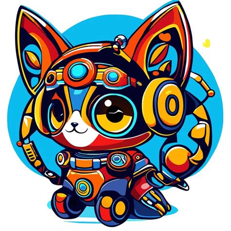 Premium Vector Tech Triumphs Little Robot Vector Conquers Design