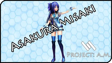 Mmd Asakura Misaki By Boneria On Deviantart