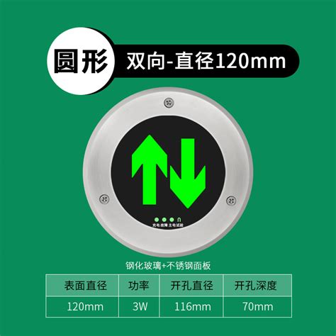 Usd 1100 Fire Emergency Ground Evacuation Indicator Lamp Safety Exit