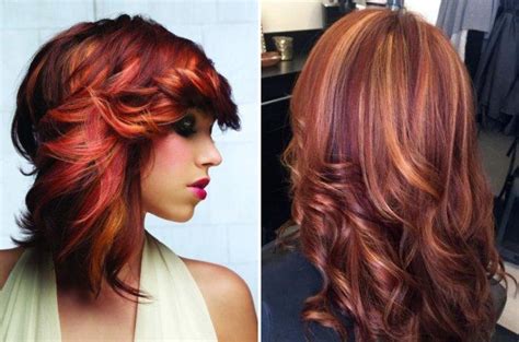 Окрашивание балаяж на рыжих волосах 35 фото Для Роста Волос