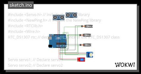 Water System Wokwi Esp32 Stm32 Arduino Simulator