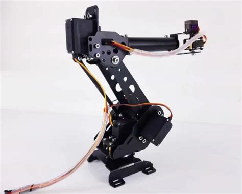 AXIS ROBOT Arm Mechanical Robot Arm Free Manipulator With Servos Black EUR PicClick DE