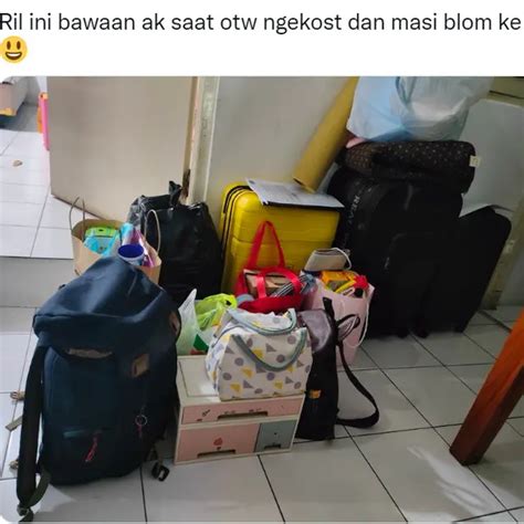 6 Potret Barang Cewek Ketika Ngekos Ini Bak Pindah Rumah Bikin Senyum