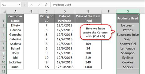 Switching Columns In Excel How To Switch Columns In Excel