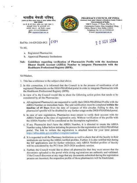 Abha Registration Pdf