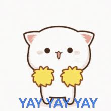 Happy Celebration Cat Yay 