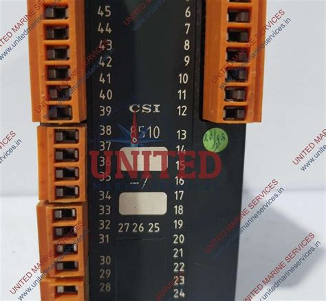 Simac Csi 8510 Alarmannunciator United Marine Services