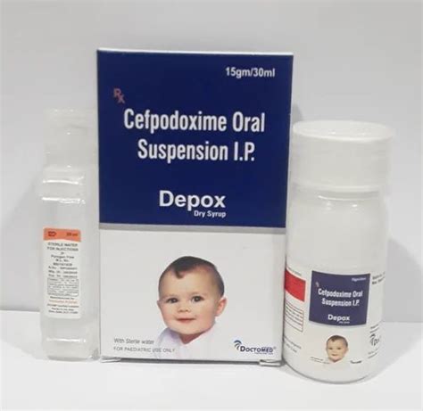 Cefpodoxime Oral Suspension Dry Syrup 25 Mg At Rs 30 Bottle In