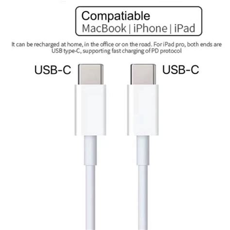 สายชาร์จ Type C เป็น Type C Usb C เป็น Usb C ขนาด 1 เมตร 2 เมตร สําหรับ
