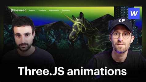 D In Webflow Flawless Animations With Three Js Youtube