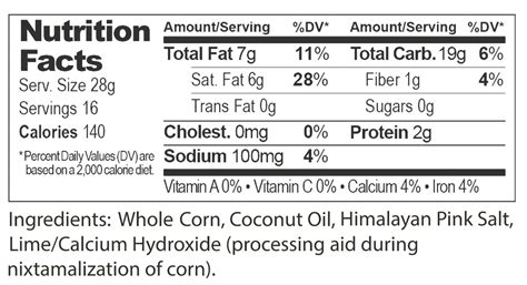 Authentic Mexican Cónico Cremoso Corn Tortilla Chips 16 Oz Healthy
