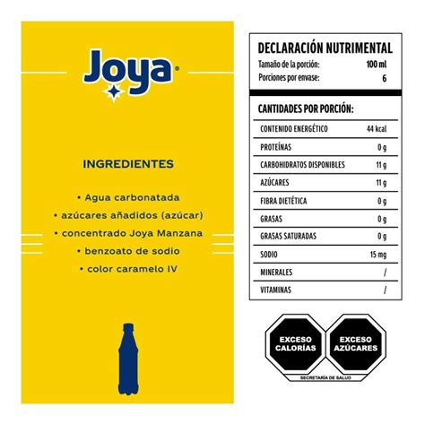 Refresco Joya Sabor Manzana De 600 Ml Walmart