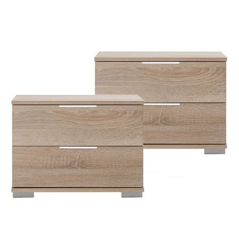 Lomadox Nachttisch Elstra 43 Schlafzimmer 2er Set Nachtschrank In