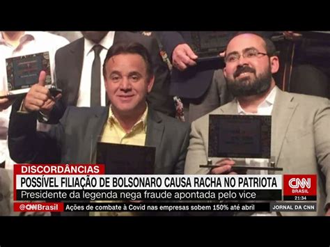 Possível Filiação De Bolsonaro Causa Racha No Patriota Cnn Brasil