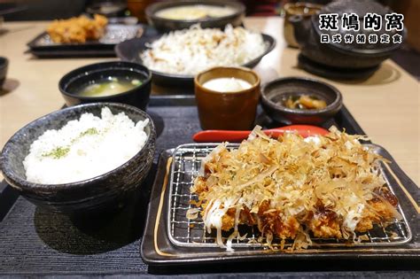 大阪燒厚切炸豬排定食香氣十足高麗菜白飯味噌湯吃到飽。【新北美食】斑鳩的窩 Janda的旅行
