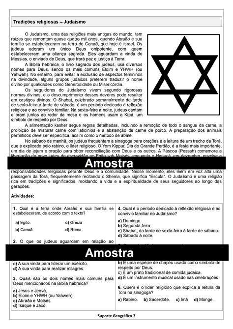 Atividades Sobre Tradições Religiosas 5 Ano Retoedu