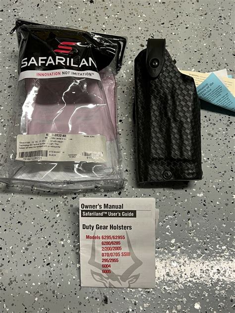 Safariland 6280 2832 Sls Lvl 2 Basketweave Lh Duty Holster Glock 19 23