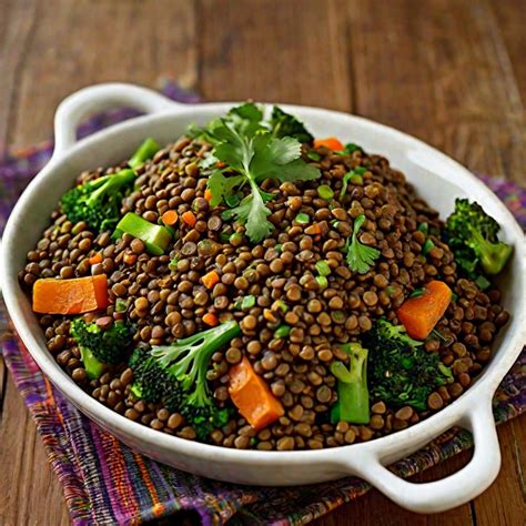 Lentil And Vegetable Stir Fry Recipe