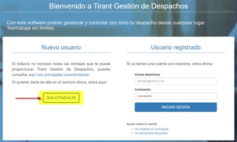 Herramienta Gestión Despachos De Tirant Lo Blanch Desde Web Icalba