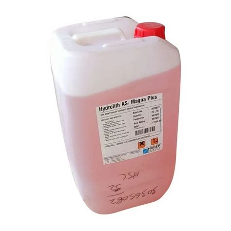 Huber Pink Hydrolith As Magna Plus Offset Printing Chemical Can