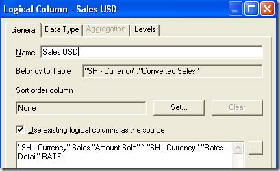 Oracle BI EE Currency Conversions FX Translations Part