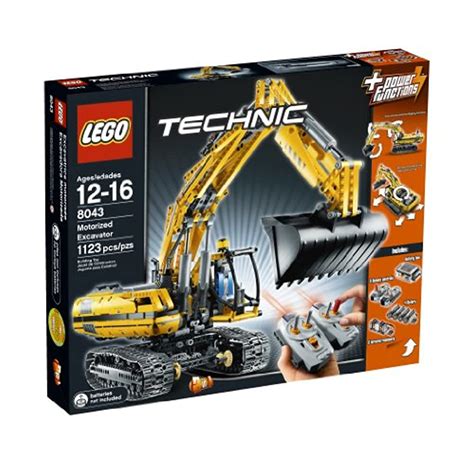 Lego Technic Motorized Excavator 8043 New