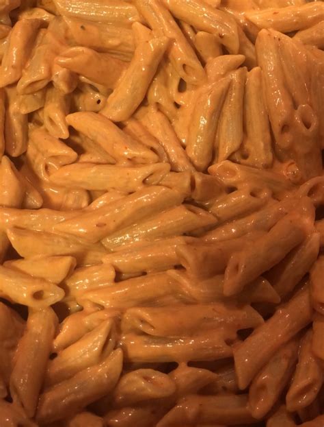 Spicy Vodka Pasta On