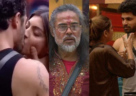Bigg Boss Ott 2 Star Jad Hadid Showing His As To Swami Om Throwing Pee