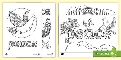 Dove Mindfulness Colouring Hecho Por Educadores Twinkl