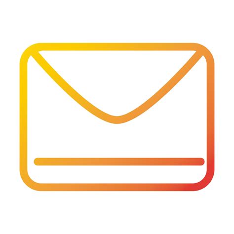 Email Message Internet Web Technology Interface Gradient Style Icon 2552610 Vector Art At Vecteezy