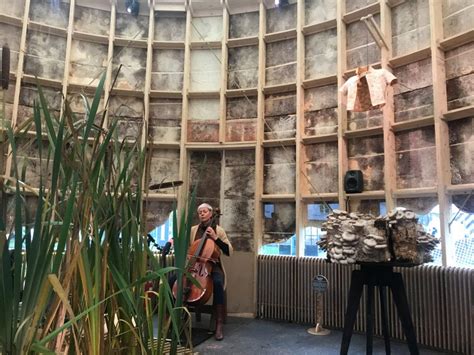 The Growing Pavilion Is A Mycelium Pop Up Performance Space