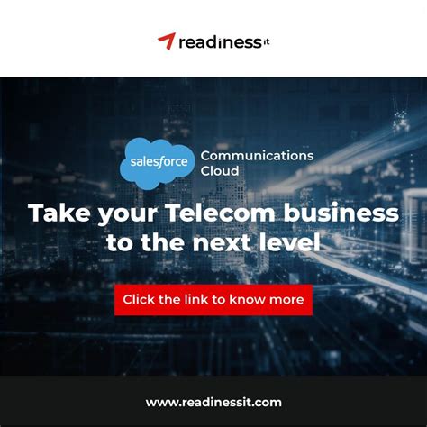Readiness It On Linkedin Telecom 5g Digitaltransformation Telecommunications Salesforce…