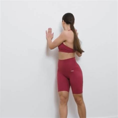Wall Thoratic Rotation By Gabi Wolosik Exercise How To Skimble