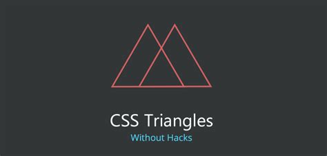 Делаем Css треугольники