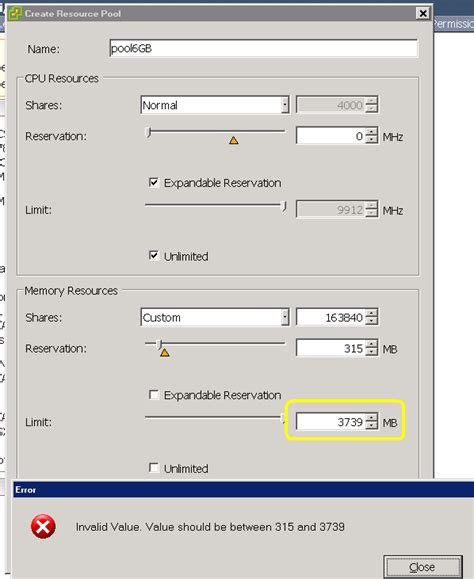 Virtual Machines How Can I Use All Memory On The ESXi Host Server Fault