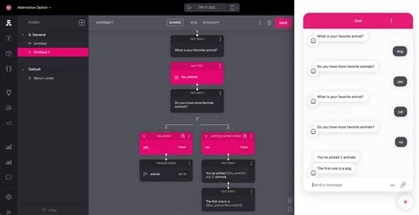flow designs improve your chatbot with string templates