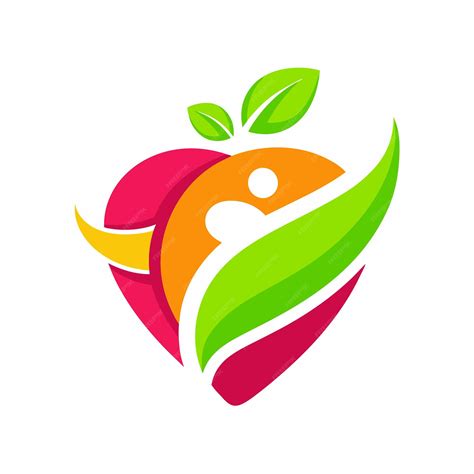 Concepto De Diseño Del Logotipo De Super Nutrición Vector Premium