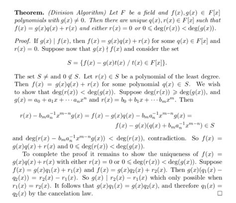 Solved Could Someone Help Me Understand This Division