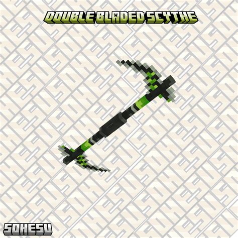 double bladed scythe r blockbench