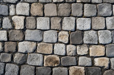 Adoquín Acera Textura Ai Generativo Foto Premium