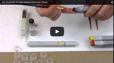 Copic Marker Tutorials Video Lessons By ChristopherKerry