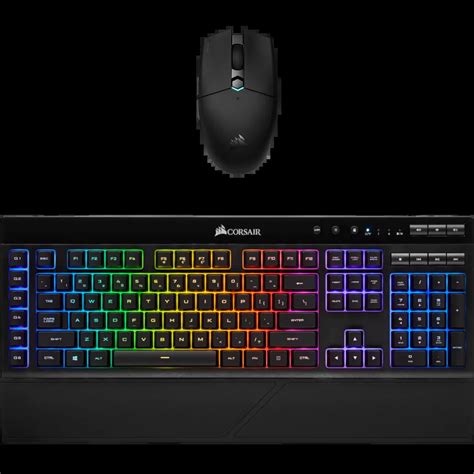 Corsair 2pc Wireless Gaming Bundle K57 Wireless Keyboard And Katar