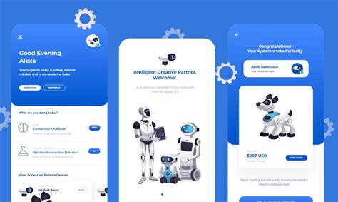 Download Free Artificial Intelligence Remote App Ui Design Free Web