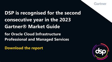 Gartner Oci Oracle Dsp