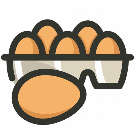 Carton Egg Eggs Food Poultry Tray Icon Download On Iconfinder