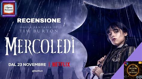 Mercoledì Addams Recensione della serie Netflix di Tim Burton