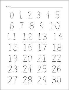 Discover 81 Dot Numbers And Number Words Worksheets Ideas Free